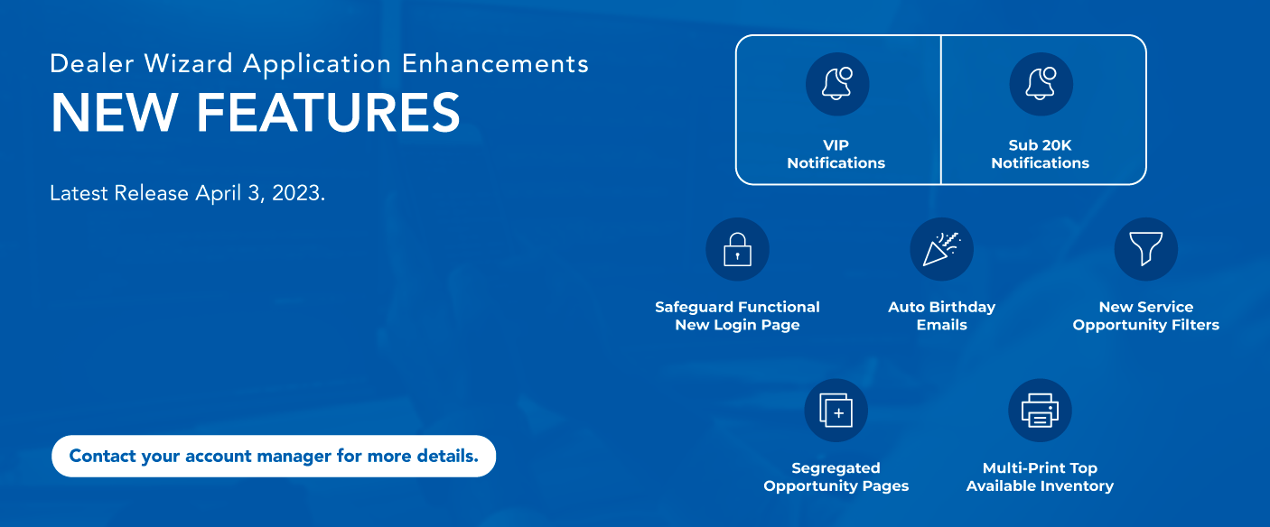 Dealer Wizard - Login