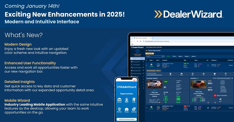 Dealer Wizard - Login